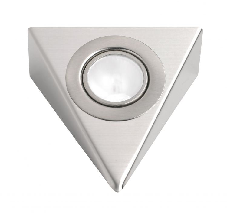 Triangle Light (stainless steel) - 6 LEDs – Bedazzled LED Lighting